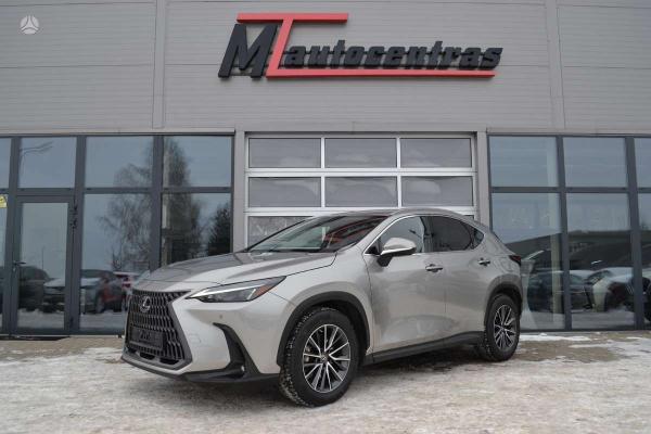 Grey Lexus NX 450h 2022 in Vilnius, with an engine capacity of 2.49 L and mileage of 123 thousand km for 43000 €, photo 1 on AUTOMOTO.COM.LV