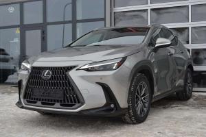 Grey Lexus NX 450h 2022 in Vilnius, with an engine capacity of 2.49 L and mileage of 123 thousand km for 43000 €, photo 2 on AUTOMOTO.COM.LV