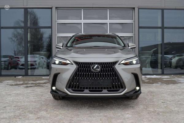 Grey Lexus NX 450h 2022 in Vilnius, with an engine capacity of 2.49 L and mileage of 123 thousand km for 43000 €, photo 4 on AUTOMOTO.COM.LV