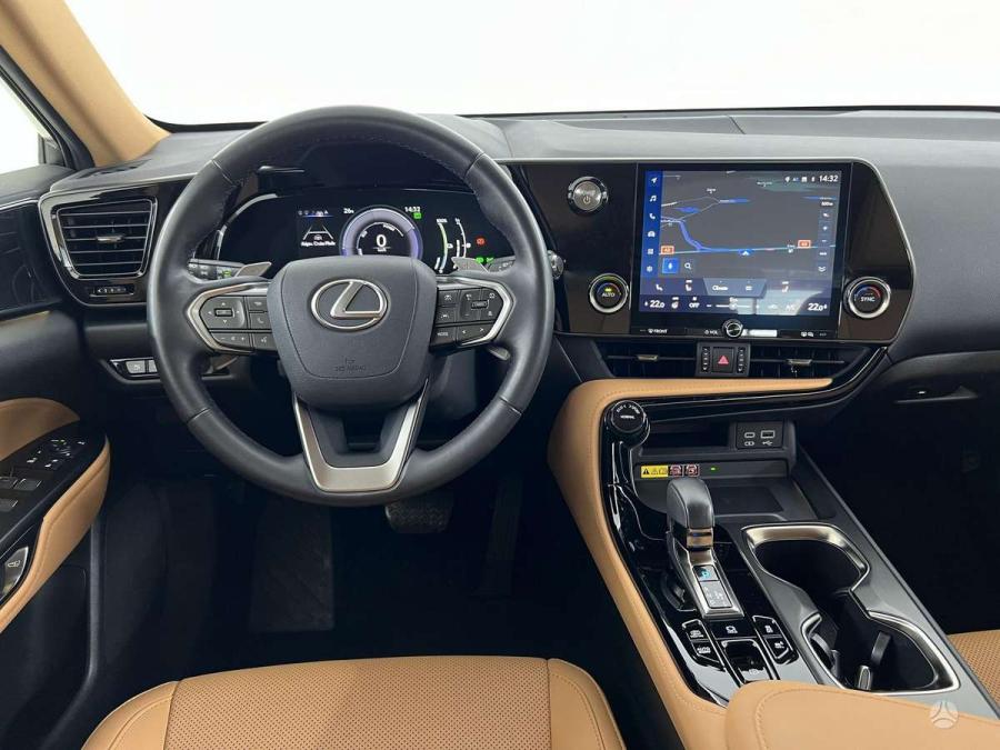 Pelēks Lexus NX 450h 2022 Viļņa, ar dzinēja tilpumu 2.49 L un nobraukumu 83 tūkst. km par 47900 €, foto 10 vietnē AUTOMOTO.COM.LV