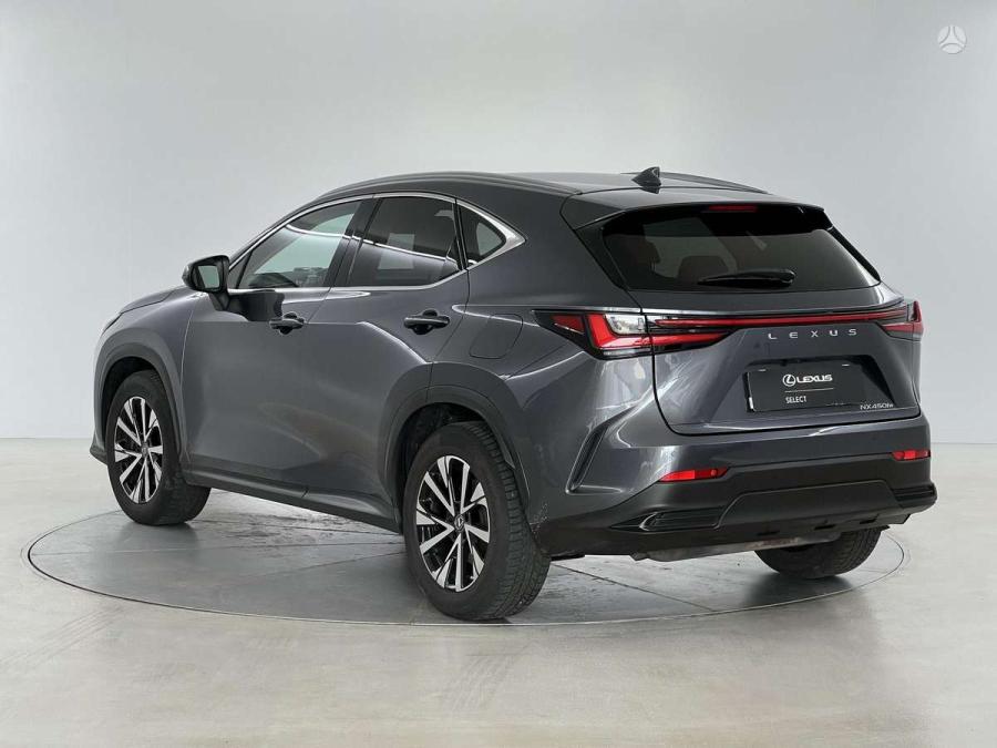 Pelēks Lexus NX 450h 2022 Viļņa, ar dzinēja tilpumu 2.49 L un nobraukumu 83 tūkst. km par 47900 €, foto 18 vietnē AUTOMOTO.COM.LV