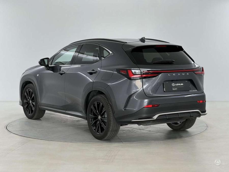 Серый Лексус NX 450h 2022 в Вильнюс, объемом двигателя 2.49 л и пробегом 85 тыс. км за 49900 €, фото 18 на AUTOMOTO.COM.LV