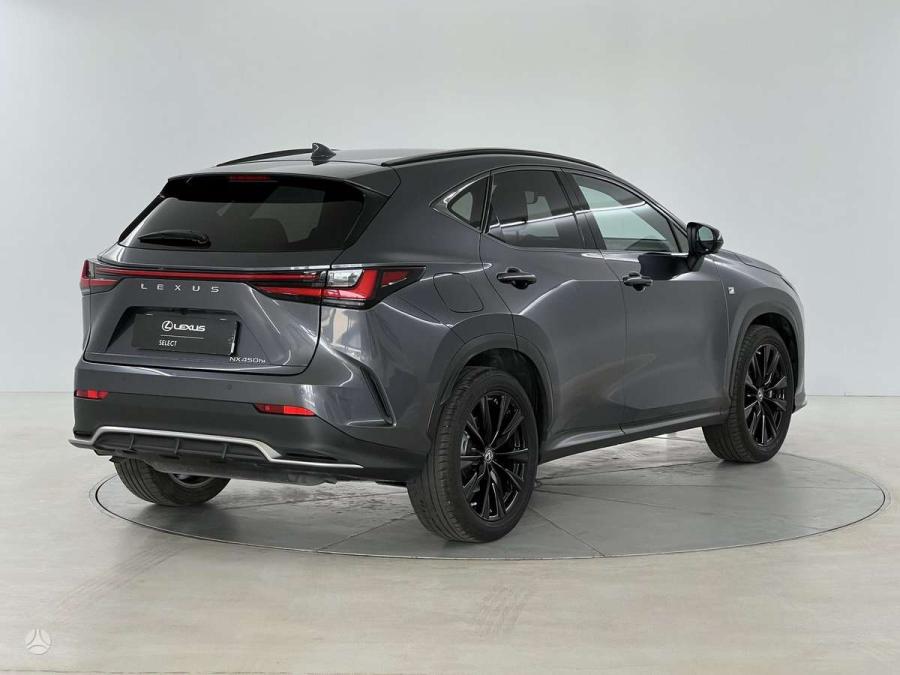 Серый Лексус NX 450h 2022 в Вильнюс, объемом двигателя 2.49 л и пробегом 85 тыс. км за 49900 €, фото 21 на AUTOMOTO.COM.LV