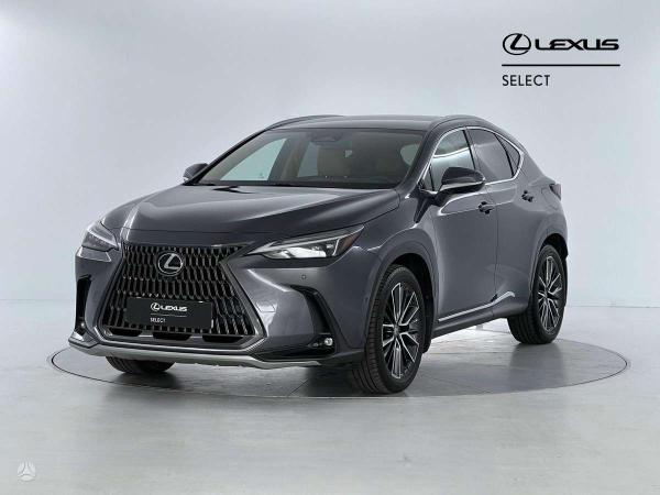 Grey Lexus NX 450h 2022 in Vilnius, with an engine capacity of 2.49 L and mileage of 98 thousand km for 49900 €, photo 2 on AUTOMOTO.COM.LV