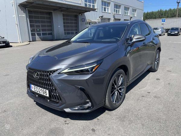 Pelēks Lexus NX 450h 2022 Klaipėda, ar dzinēja tilpumu 2.49 L un nobraukumu 77 tūkst. km par 48700 €, foto 5 vietnē AUTOMOTO.COM.LV