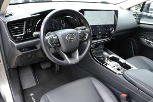 Grey Lexus NX 450h 2022 in Vilnius, with an engine capacity of 2.49 L and mileage of 124 thousand km for 43000 €, photo 26 on AUTOMOTO.COM.LV