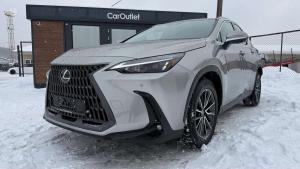 Pelēks Lexus NX 450h 2023 Viļņa, ar dzinēja tilpumu 2.49 L un nobraukumu 18 tūkst. km par 46948 €, foto  vietnē AUTOMOTO.COM.LV