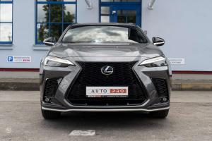 Grey Lexus NX 450h 2023 in Vilnius, with an engine capacity of 2.49 L and mileage of 72 thousand km for 49990 €, photo 3 on AUTOMOTO.COM.LV