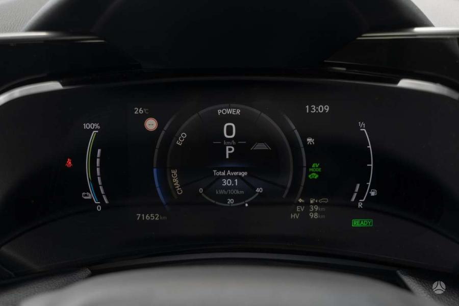 Grey Lexus NX 450h 2023 in Vilnius, with an engine capacity of 2.49 L and mileage of 72 thousand km for 49990 €, photo 19 on AUTOMOTO.COM.LV