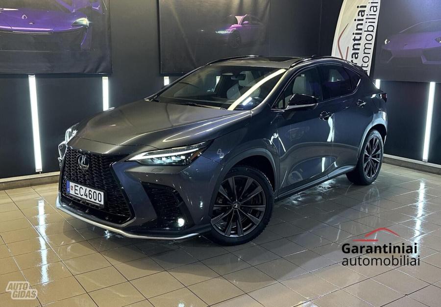 Pelēks Lexus NX 450h 2023 Avižieniai, ar dzinēja tilpumu 2.50 L un nobraukumu 68 tūkst. km par 50750 €, foto 1 vietnē AUTOMOTO.COM.LV