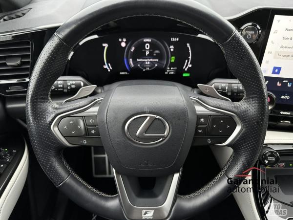 Grey Lexus NX 450h 2023 in Avizieniai, with an engine capacity of 2.50 L and mileage of 68 thousand km for 50750 €, photo 6 on AUTOMOTO.COM.LV