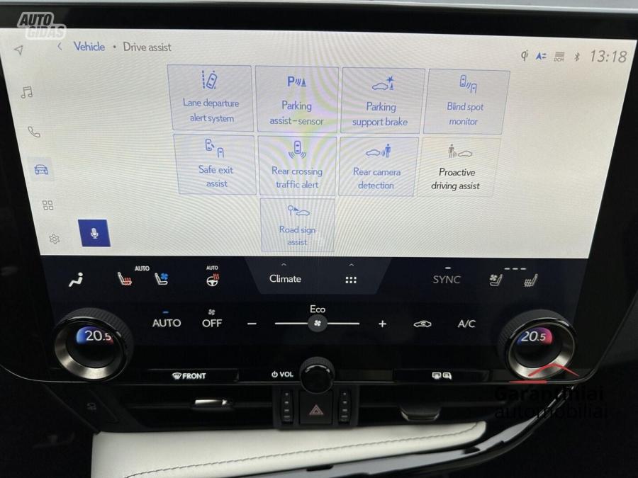 Pelēks Lexus NX 450h 2023 Avižieniai, ar dzinēja tilpumu 2.50 L un nobraukumu 68 tūkst. km par 50750 €, foto 16 vietnē AUTOMOTO.COM.LV