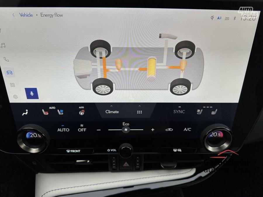Pelēks Lexus NX 450h 2023 Avižieniai, ar dzinēja tilpumu 2.50 L un nobraukumu 68 tūkst. km par 50750 €, foto 20 vietnē AUTOMOTO.COM.LV