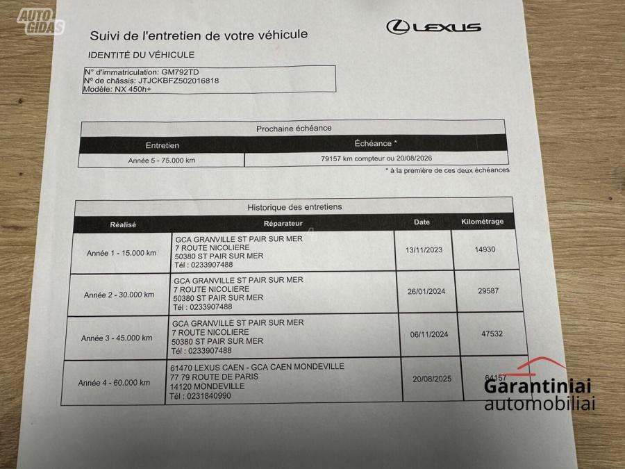 Pelēks Lexus NX 450h 2023 Avižieniai, ar dzinēja tilpumu 2.50 L un nobraukumu 68 tūkst. km par 50750 €, foto 38 vietnē AUTOMOTO.COM.LV