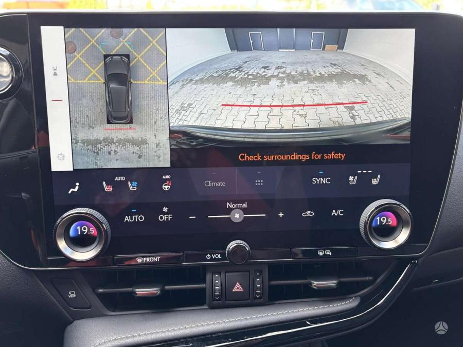 Grey Lexus NX 450h 2023 in Vilnius, with an engine capacity of 2.49 L and mileage of 92 thousand km for 49900 €, photo 22 on AUTOMOTO.COM.LV