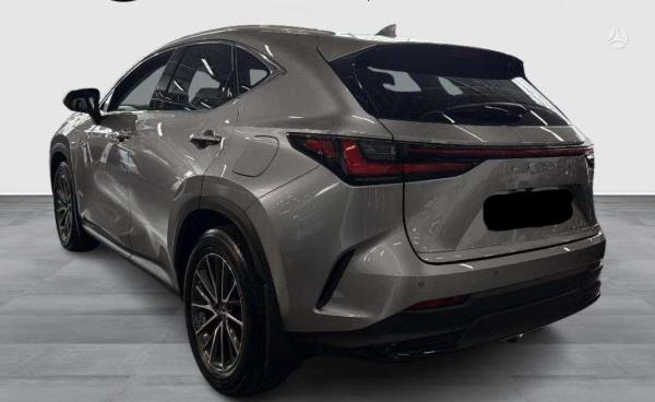 Lexus NX 450h 2023 in Vilnius on AUTOMOTO.COM.LV Grey Lexus NX 450h 2023 in Vilnius, with an engine capacity of 2.49 L and mileage of 66 thousand km for 44500 €, photo 4 on AUTOMOTO.COM.LV