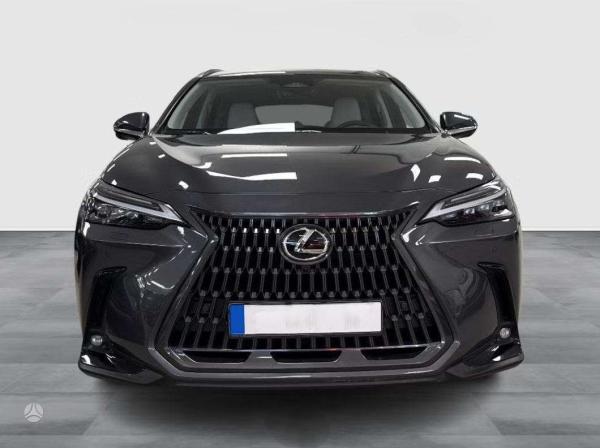 Grey Lexus NX 450h 2025 in Vilnius, with an engine capacity of 2.49 L and mileage of 14 thousand km for 58500 €, photo 4 on AUTOMOTO.COM.LV