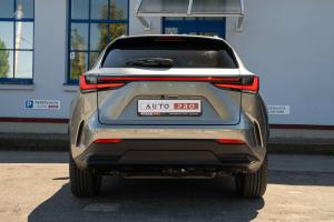 Grey Lexus NX 450h 2025 in Vilnius, with an engine capacity of 2.49 L and mileage of 20 thousand km for 58800 €, photo 10 on AUTOMOTO.COM.LV