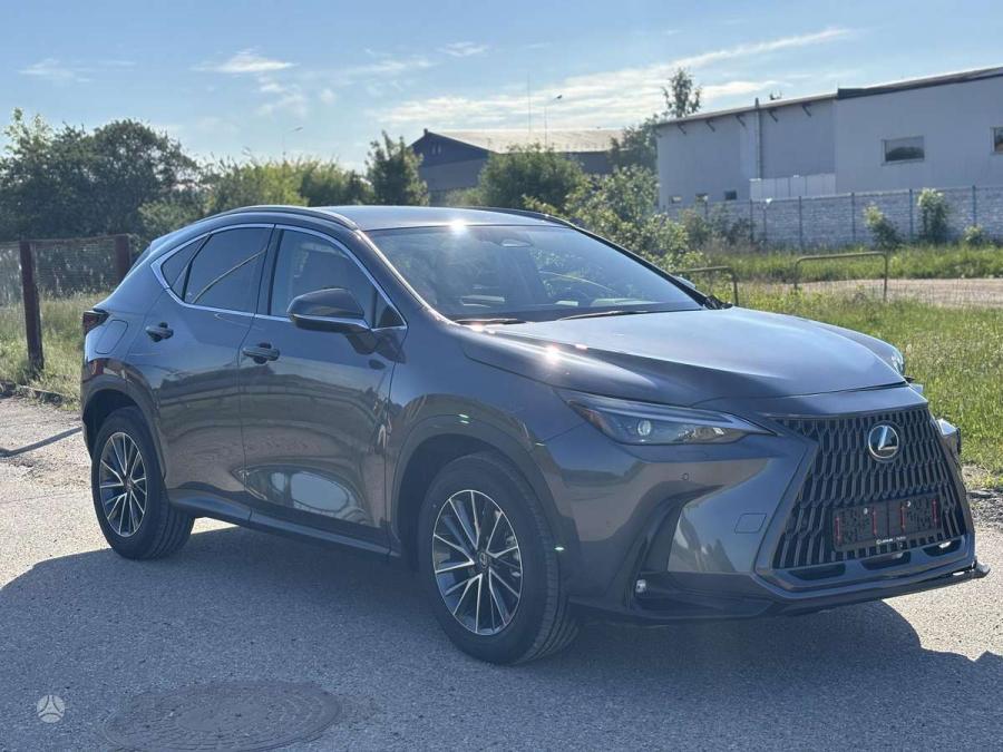 Pelēks Lexus NX 450h 2026 Utena, ar dzinēja tilpumu 0.00 L un nobraukumu 2 tūkst. km par 31200 €, foto 1 vietnē AUTOMOTO.COM.LV
