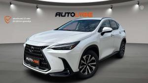 White Lexus NX 450h 2022 in Vilnius, with an engine capacity of 2.49 L and mileage of 29 thousand km for 47190 €, photo 1 on AUTOMOTO.COM.LV