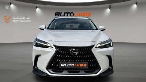 White Lexus NX 450h 2022 in Vilnius, with an engine capacity of 2.49 L and mileage of 29 thousand km for 47190 €, photo 3 on AUTOMOTO.COM.LV