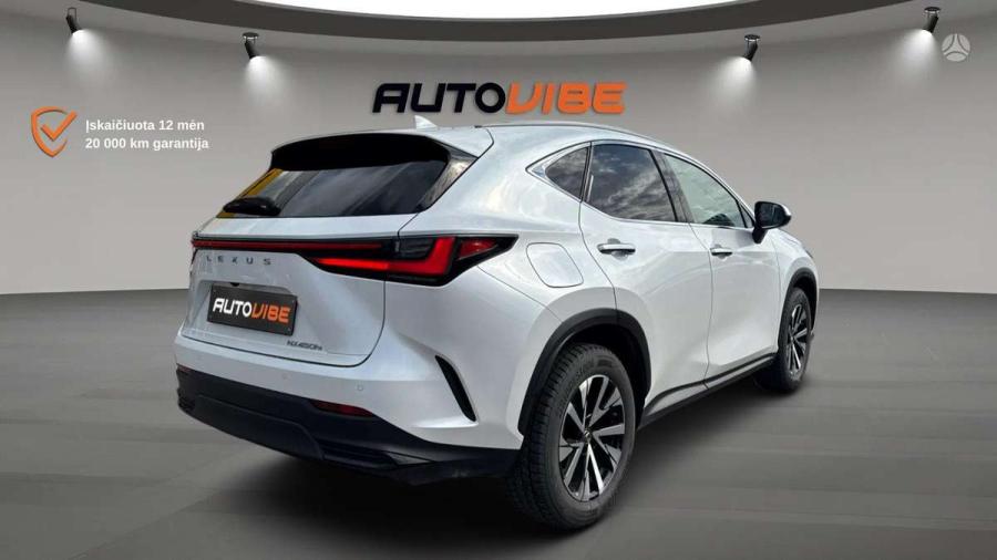 Balts Lexus NX 450h 2022 Viļņa, ar dzinēja tilpumu 2.49 L un nobraukumu 29 tūkst. km par 47190 €, foto 5 vietnē AUTOMOTO.COM.LV