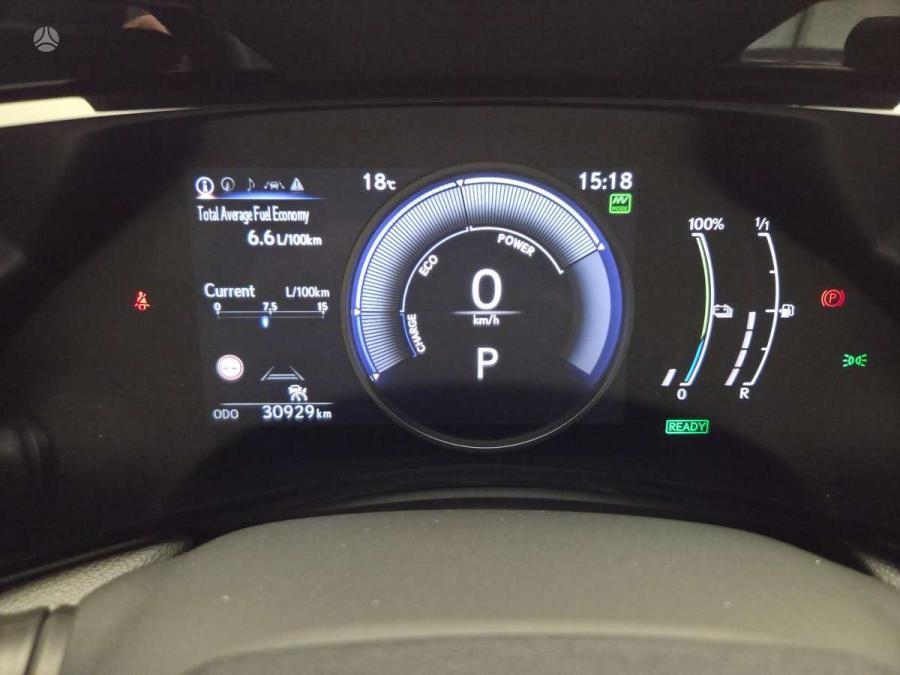 White Lexus NX 450h 2023 in Kaunas, with an engine capacity of 2.49 L and mileage of 30 thousand km for 48900 €, photo 17 on AUTOMOTO.COM.LV
