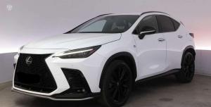 White Lexus NX 450h 2023 in Vilnius, with an engine capacity of 2.49 L and mileage of 47 thousand km for 52000 €, photo  on AUTOMOTO.COM.LV
