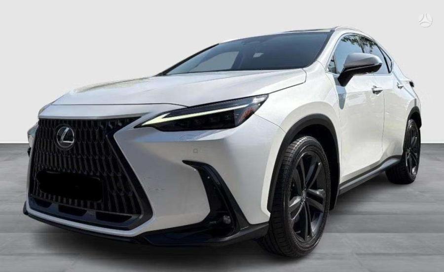 Balts Lexus NX 450h 2025 Viļņa, ar dzinēja tilpumu 2.49 L un nobraukumu 48 tūkst. km par 54000 €, foto 1 vietnē AUTOMOTO.COM.LV