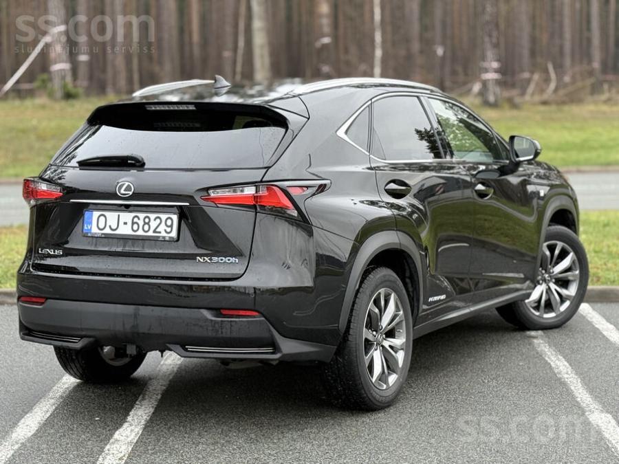 Black Lexus NX 2015 in Riga, with an engine capacity of 2.50 L and mileage of 147 thousand km for 22550 €, photo 6 on AUTOMOTO.COM.LV