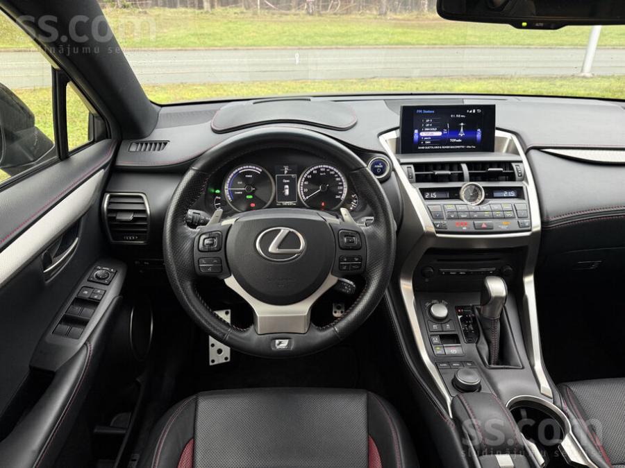 Black Lexus NX 2015 in Riga, with an engine capacity of 2.50 L and mileage of 147 thousand km for 22550 €, photo 23 on AUTOMOTO.COM.LV