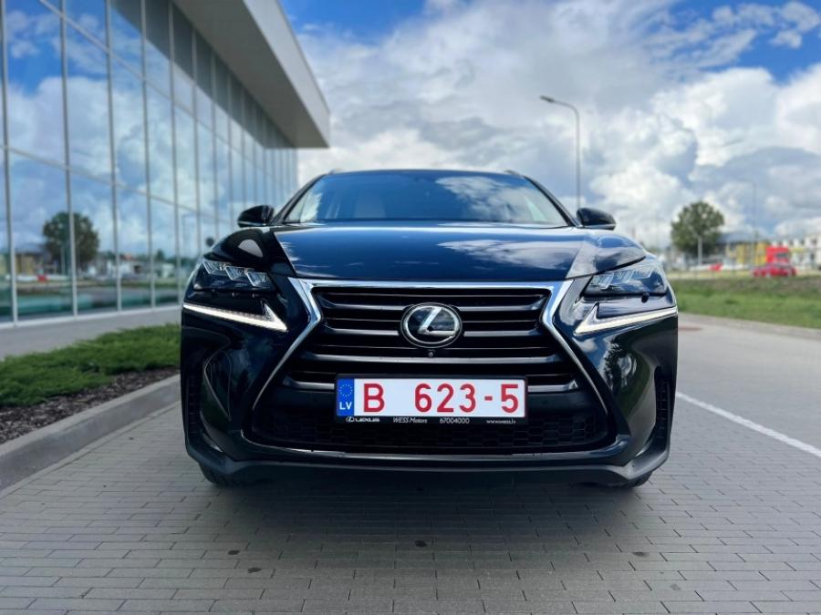Black Lexus NX 2015 in Riga, with an engine capacity of 2.00 L and mileage of 69 thousand km for 24900 €, photo 1 on AUTOMOTO.COM.LV