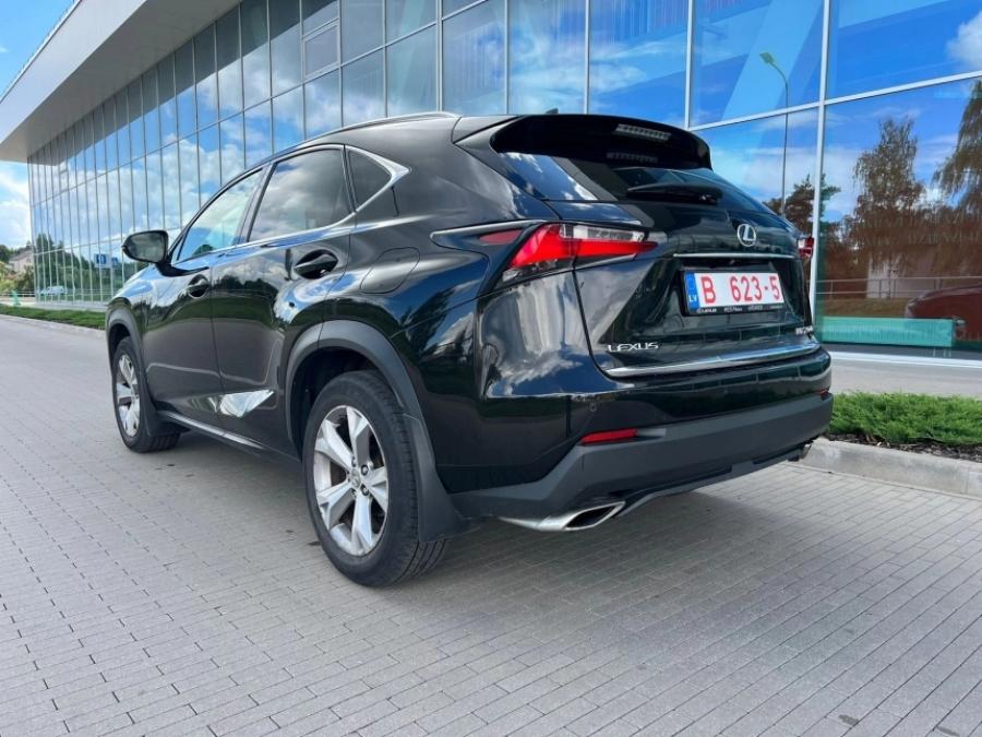 Black Lexus NX 2015 in Riga, with an engine capacity of 2.00 L and mileage of 69 thousand km for 24900 €, photo 7 on AUTOMOTO.COM.LV