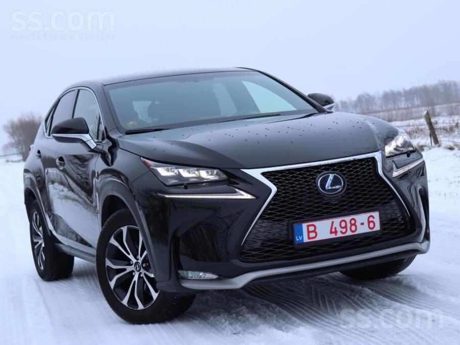 Black Lexus NX 2016 in Daugavpils, with an engine capacity of 2.50 L and mileage of 192 thousand km for 21790 €, photo 3 on AUTOMOTO.COM.LV