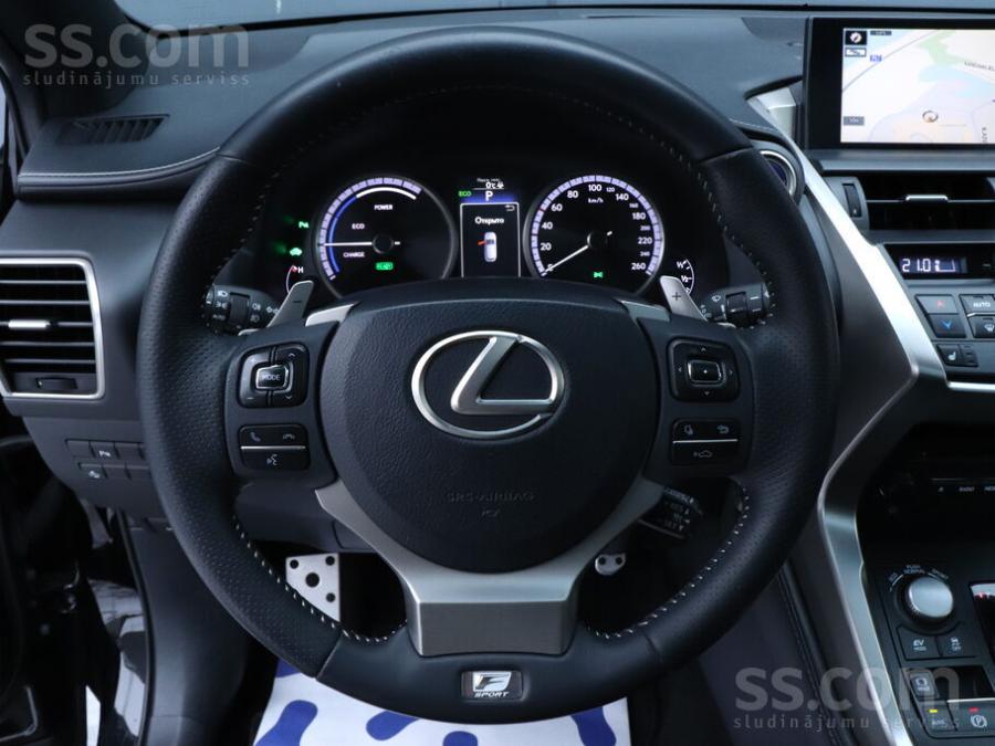 Black Lexus NX 2016 in Daugavpils, with an engine capacity of 2.50 L and mileage of 192 thousand km for 21790 €, photo 11 on AUTOMOTO.COM.LV