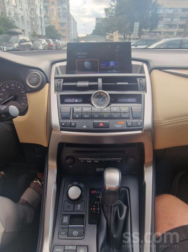 Black Lexus NX 2016 in Riga, with an engine capacity of 2.00 L and mileage of 195 thousand km for 19900 €, photo 4 on AUTOMOTO.COM.LV
