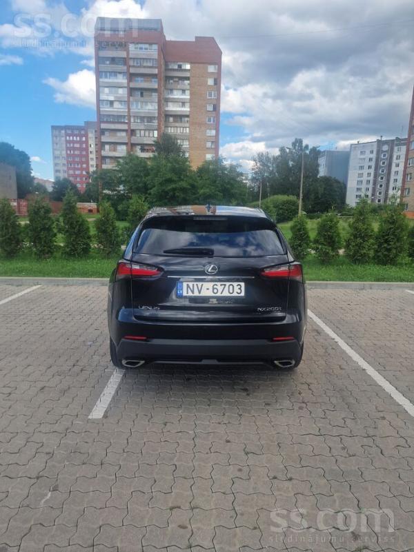 Black Lexus NX 2016 in Riga, with an engine capacity of 2.00 L and mileage of 195 thousand km for 19900 €, photo 6 on AUTOMOTO.COM.LV