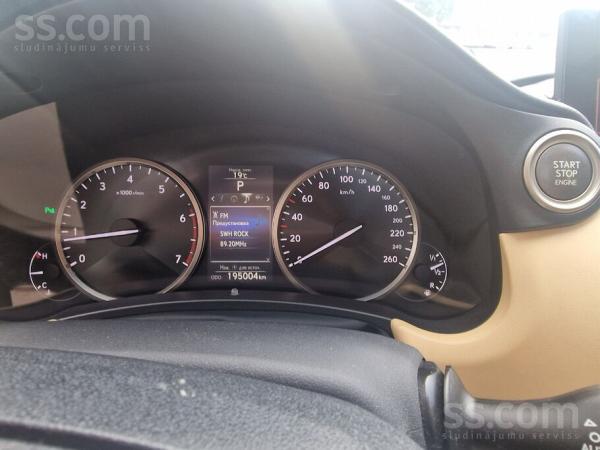 Black Lexus NX 2016 in Riga, with an engine capacity of 2.00 L and mileage of 195 thousand km for 19900 €, photo 8 on AUTOMOTO.COM.LV