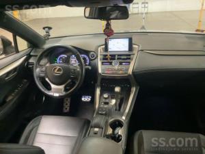 Black Lexus NX 2016 in Daugavpils, with an engine capacity of 2.50 L and mileage of 190 thousand km for 22890 €, photo 5 on AUTOMOTO.COM.LV