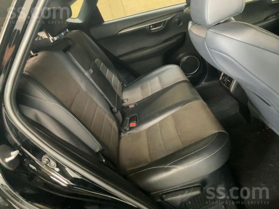 Black Lexus NX 2016 in Daugavpils, with an engine capacity of 2.50 L and mileage of 190 thousand km for 22890 €, photo 10 on AUTOMOTO.COM.LV