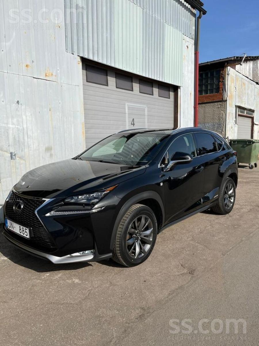 Black Lexus NX 2017 in Riga, with an engine capacity of 2.50 L and mileage of 168 thousand km for 23200 €, photo 1 on AUTOMOTO.COM.LV