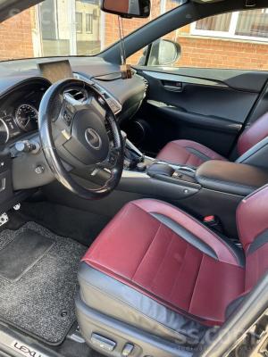 Black Lexus NX 2017 in Riga, with an engine capacity of 2.50 L and mileage of 168 thousand km for 23200 €, photo 6 on AUTOMOTO.COM.LV