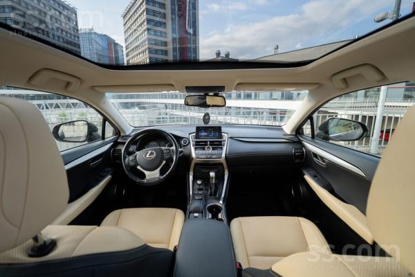 Black Lexus NX 2017 in Riga, with an engine capacity of 2.50 L and mileage of 64 thousand km for 25500 €, photo 6 on AUTOMOTO.COM.LV