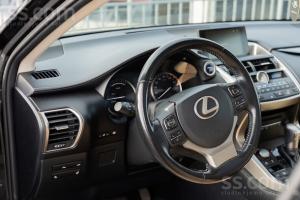 Black Lexus NX 2017 in Riga, with an engine capacity of 2.50 L and mileage of 64 thousand km for 25500 €, photo 8 on AUTOMOTO.COM.LV