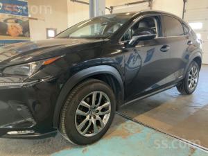 Black Lexus NX 2017 in Riga, with an engine capacity of 2.50 L and mileage of 205 thousand km for 21500 €, photo 5 on AUTOMOTO.COM.LV