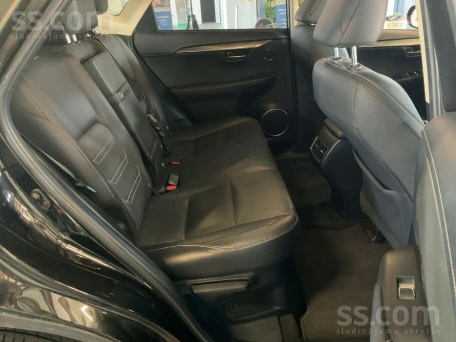 Black Lexus NX 2017 in Riga, with an engine capacity of 2.50 L and mileage of 205 thousand km for 21500 €, photo 14 on AUTOMOTO.COM.LV