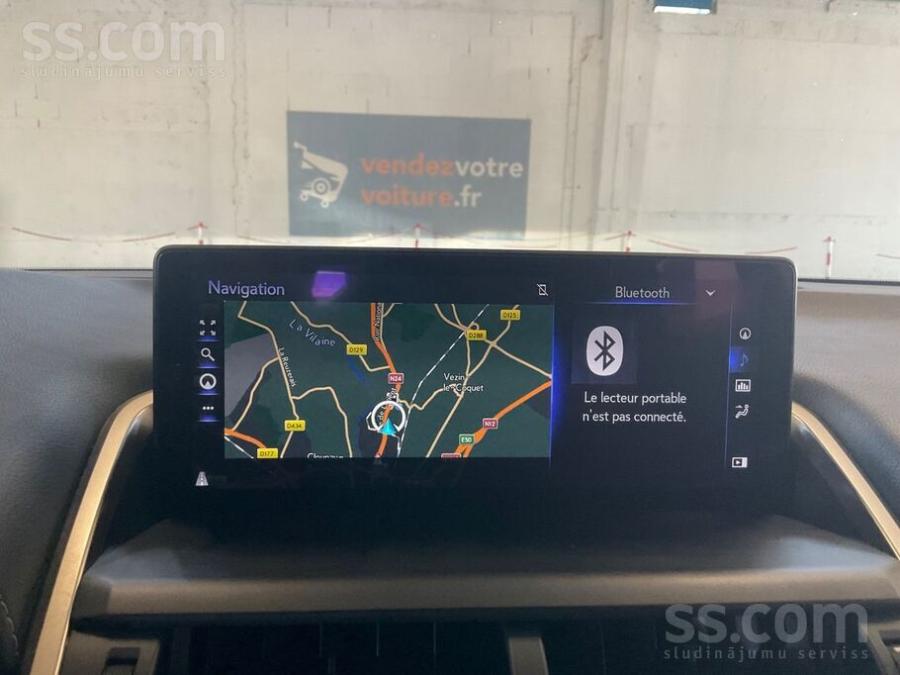 Black Lexus NX 2017 in Riga, with an engine capacity of 2.50 L and mileage of 205 thousand km for 21500 €, photo 17 on AUTOMOTO.COM.LV