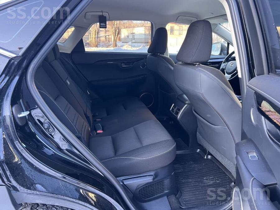 Black Lexus NX 2019 in Riga, with an engine capacity of 2.50 L and mileage of 134 thousand km for 23950 €, photo 11 on AUTOMOTO.COM.LV