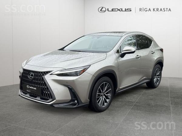 Black Lexus NX 2024 in Riga, with an engine capacity of 2.50 L and mileage of 11 thousand km for 66900 €, photo 1 on AUTOMOTO.COM.LV