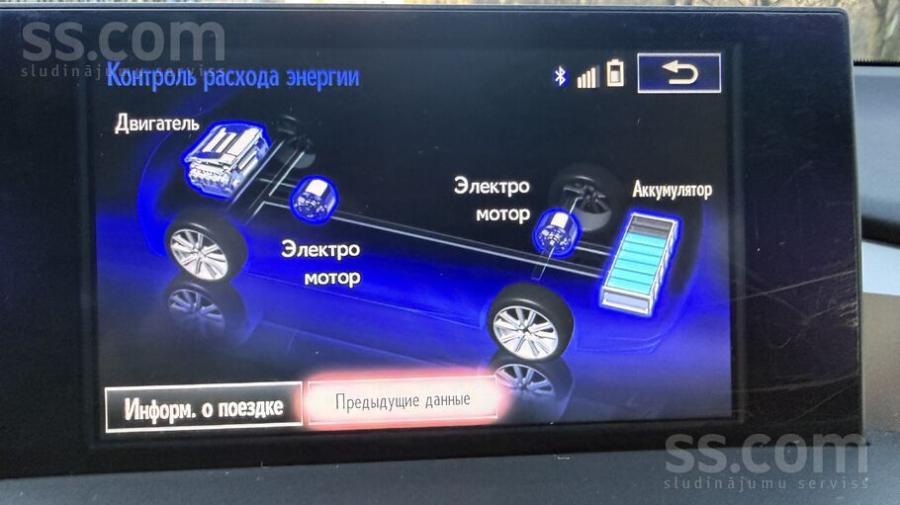 Черный Лексус НХ 2014 в Таллин, объемом двигателя 2.50 л и пробегом 173 тыс. км за 18900 €, фото 13 на AUTOMOTO.COM.LV